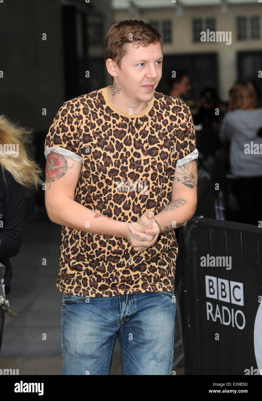 Professor Green pictured at Radio 1 Featuring: Professor Green Where ...
