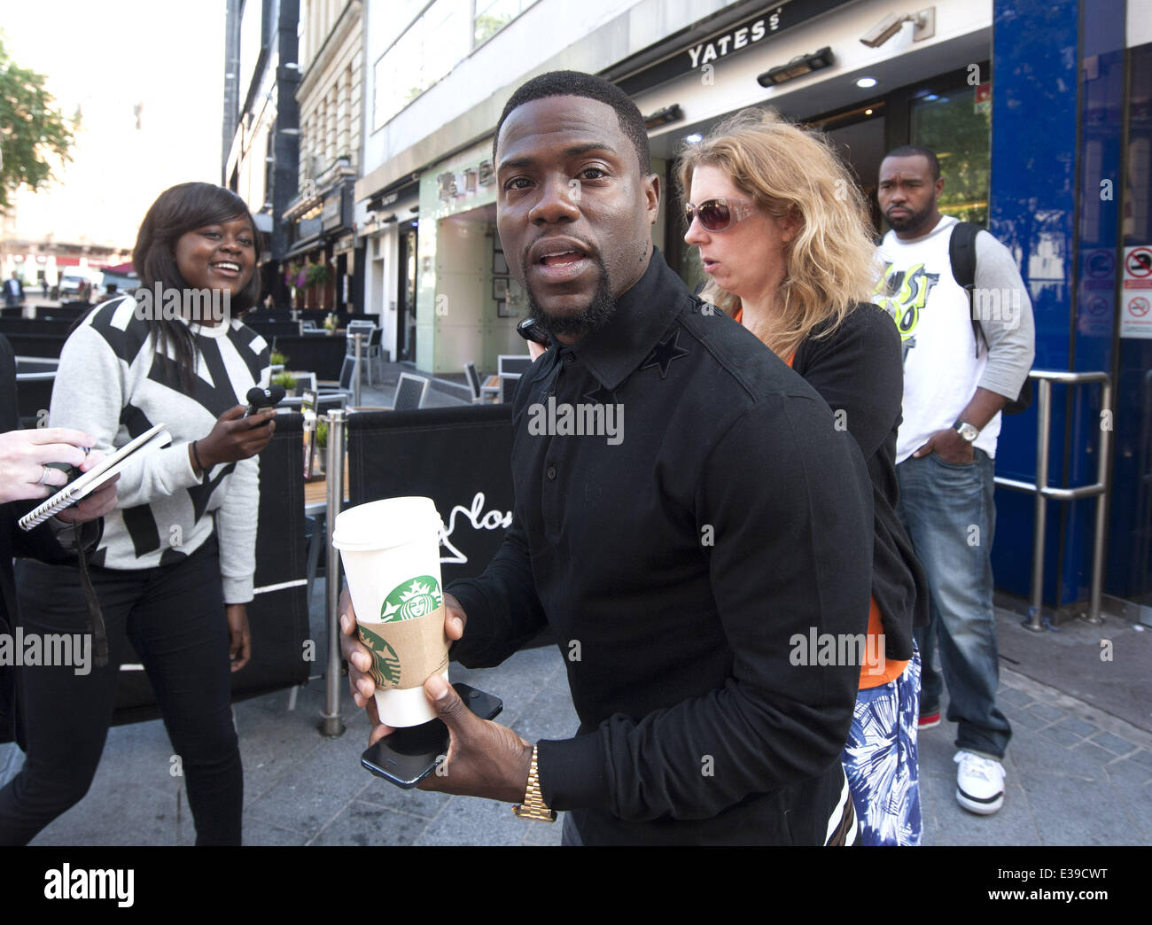 Celebrities outside the LBC studios in central London Featuring: Kevin ...