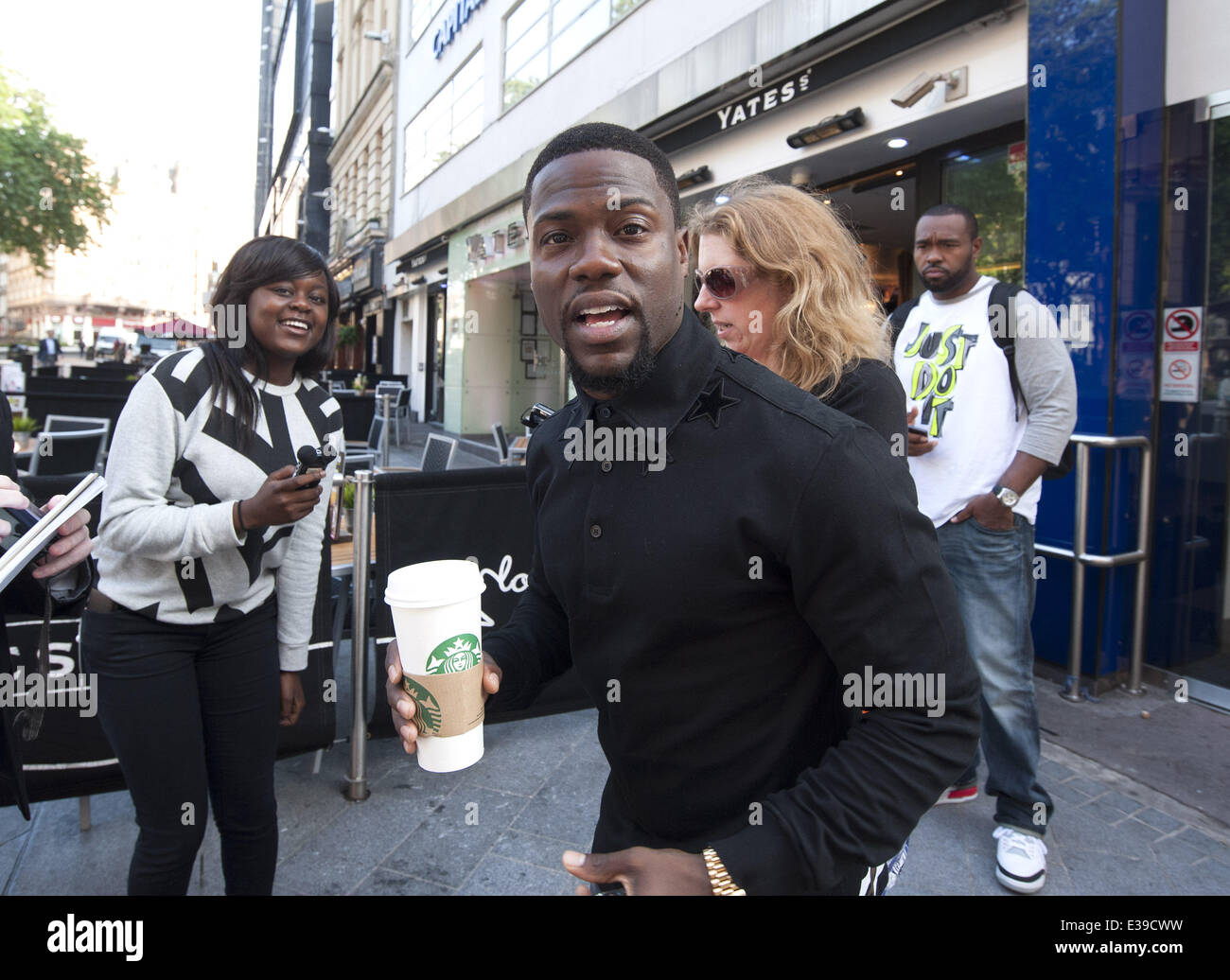 Celebrities outside the LBC studios in central London Featuring: Kevin ...