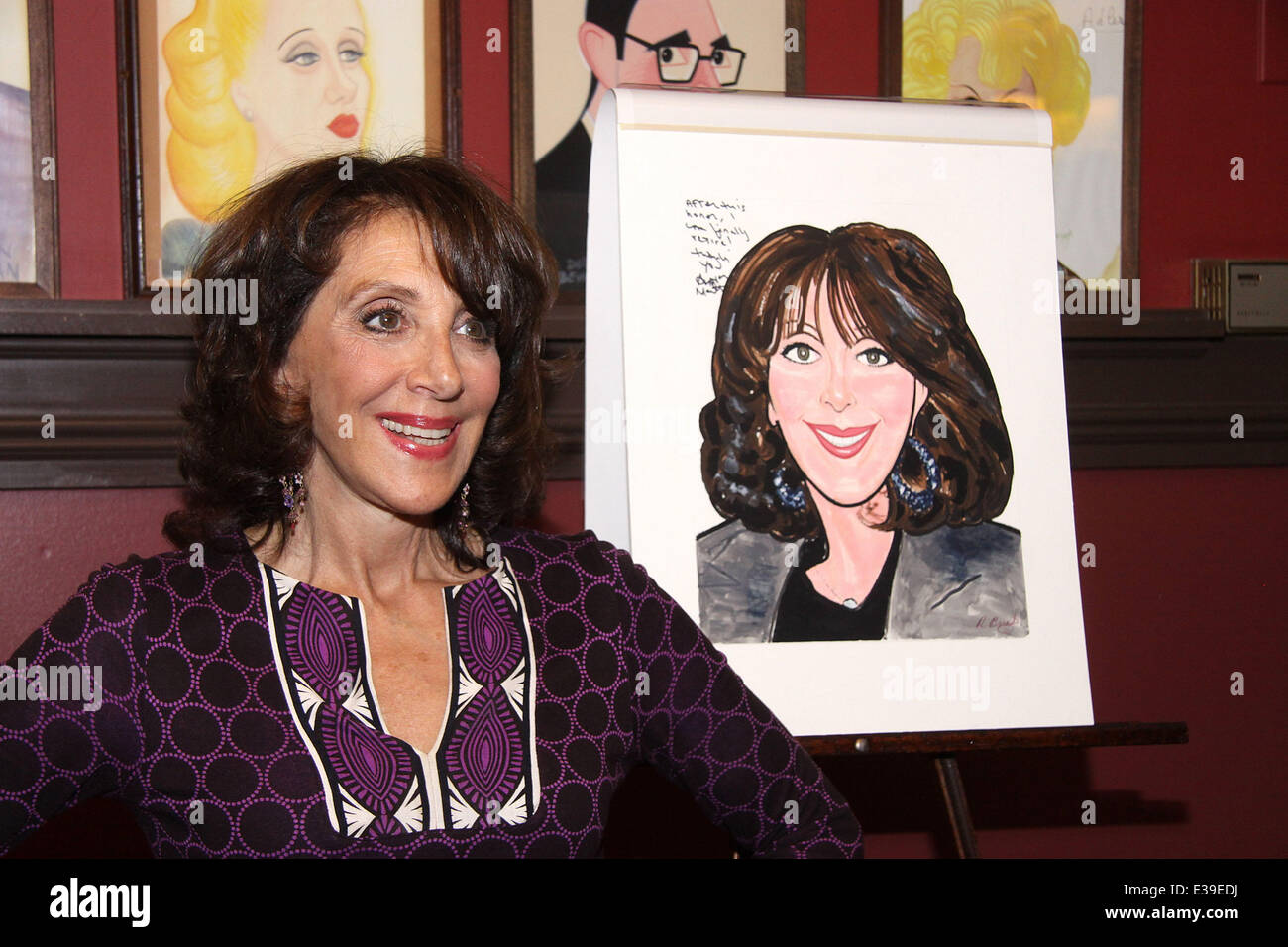 Andrea Martin Portrait Unveiling at Sardi's restaurant. Featuring ...