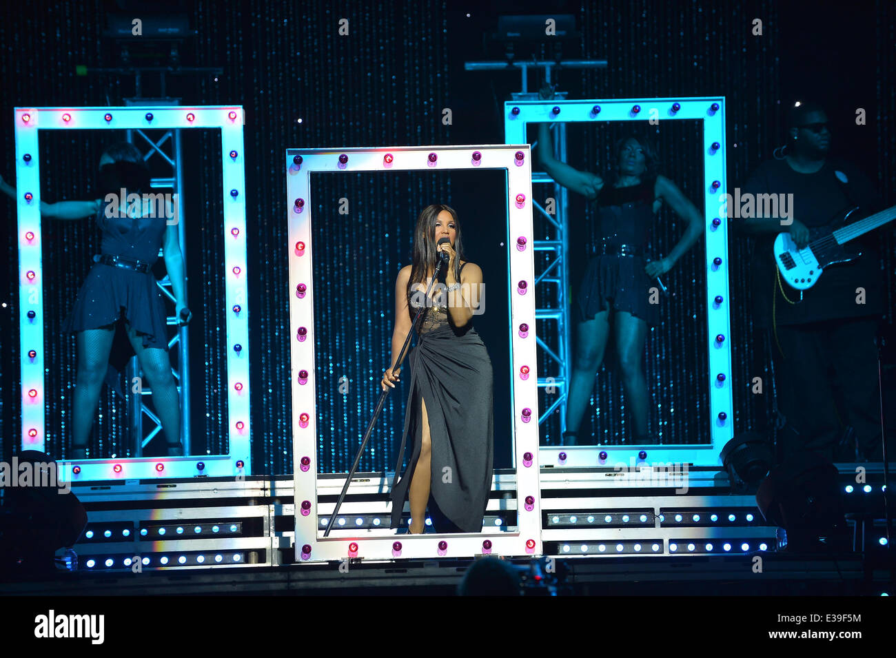 Toni Braxton performs in concert at the James L. Knight International ...