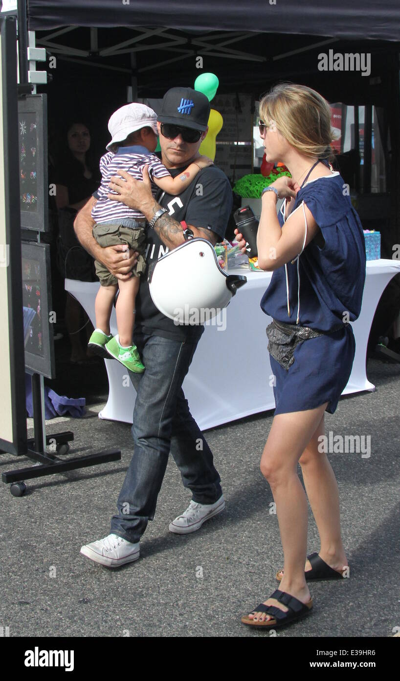 Selma Blair and Jason Bleick out with their son Arthur in Studio City ...