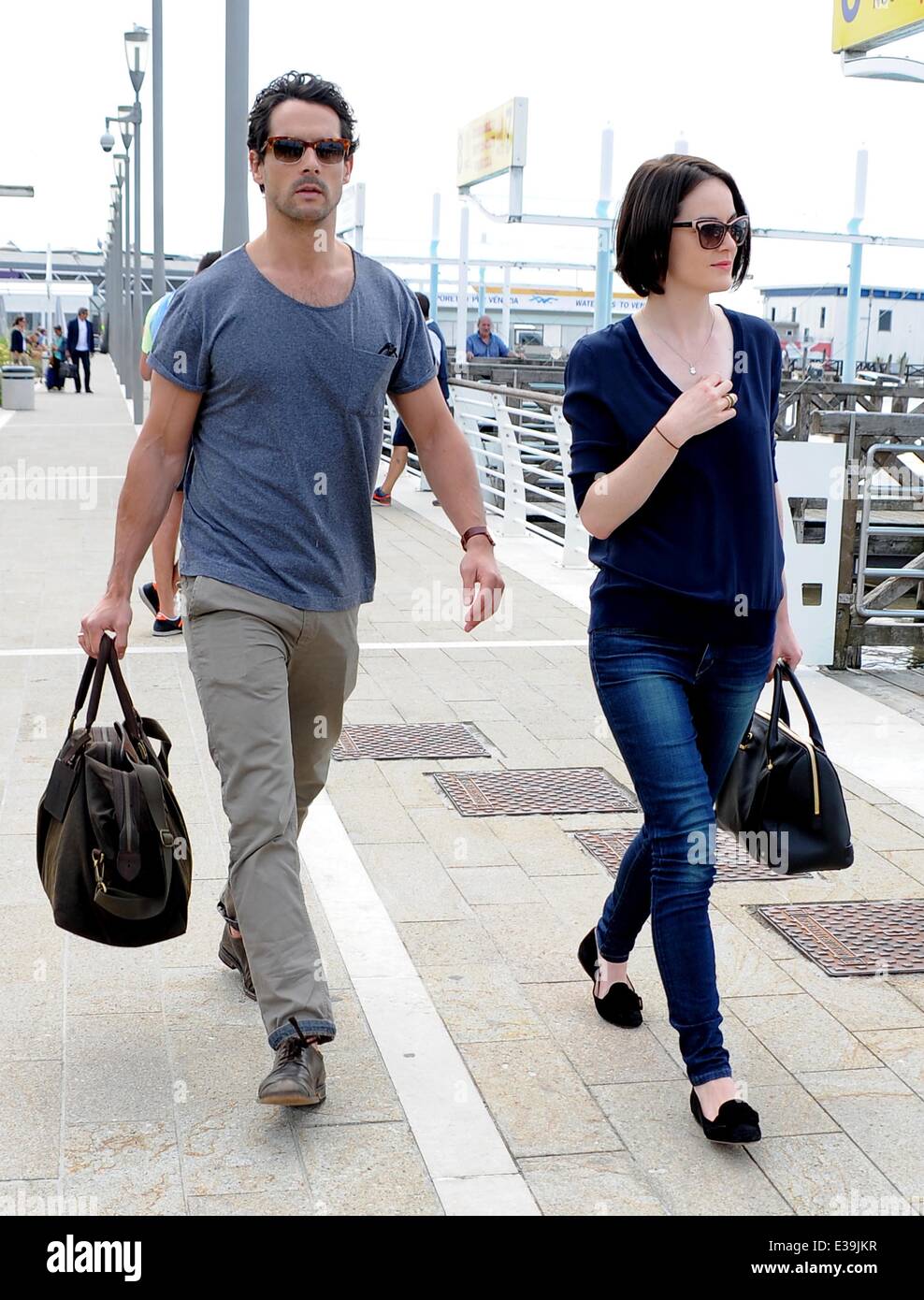 Michelle Dockery And John Dineen