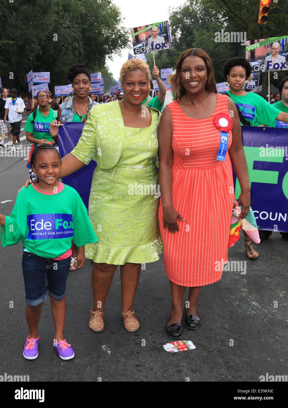 46th West Indian Day Carnival at Crown Heights, Brooklyn Featuring: Eda ...