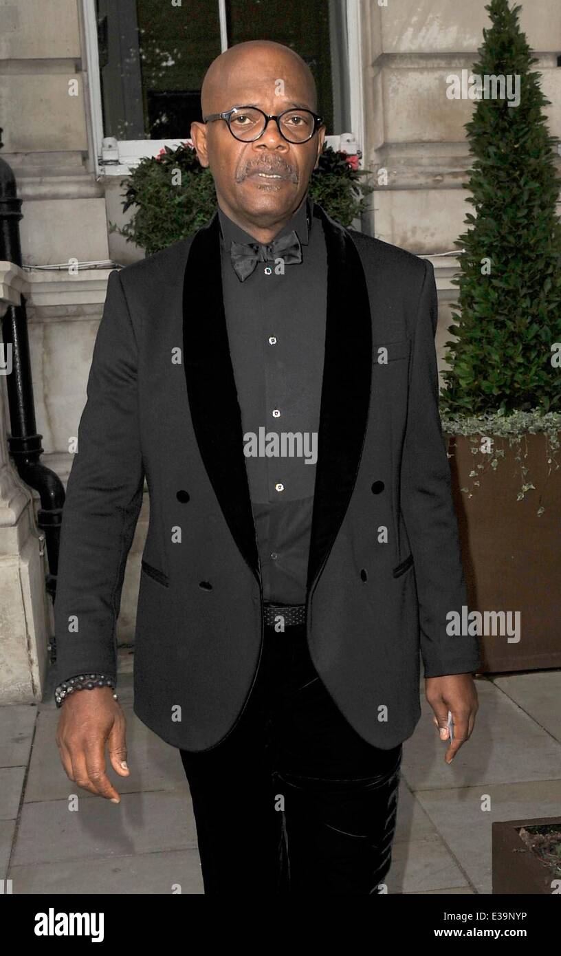 Samuel L Jackson leaving his hotel Featuring: Samuel L Jackson Where ...
