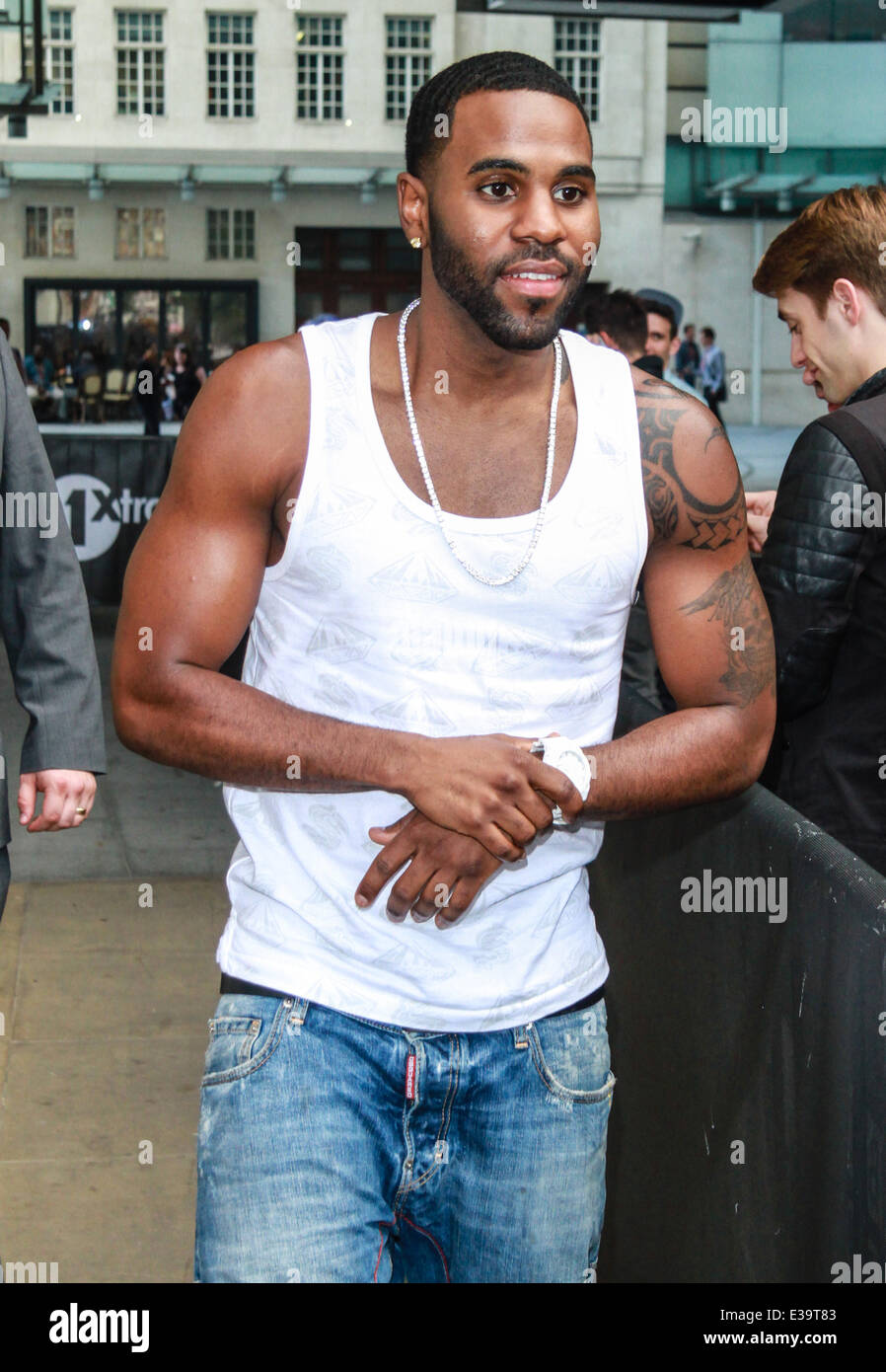 Celebrities at the BBC Radio 1 Studios Featuring: Jason Derulo Where ...