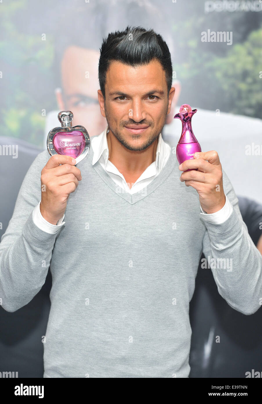 Peter Andre launches his new fragrances, 'Forever' and 'Forever Young ...