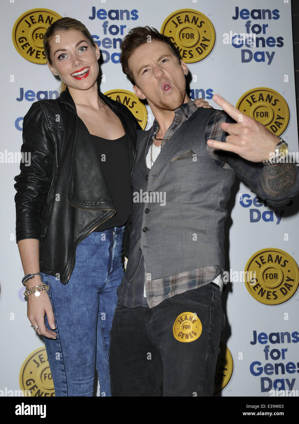 Jeans for Genes Launch Party at Jewel St Pauls Featuring: Danny Jones ...