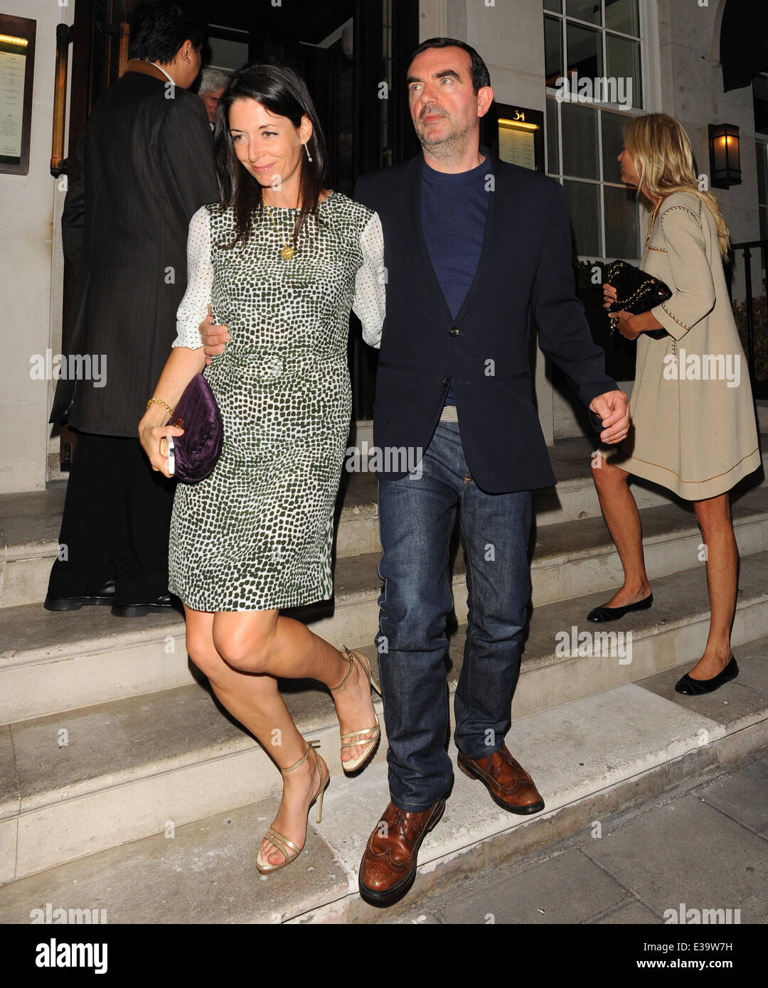 Celebrities at 34 restaurant in Mayfair Featuring: Mary McCartney Where ...