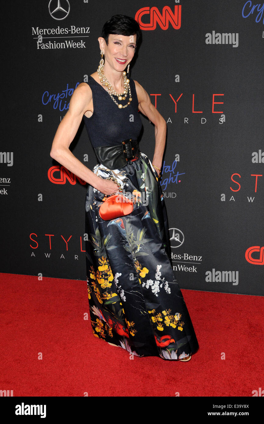 2013 Style Awards - red carpet arrivals Featuring: Amy Fine Collins ...