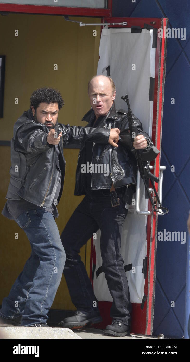 Cymbeline' film set in Manhattan Featuring: Ed Harris Where: New York ...