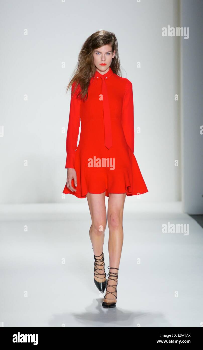 Mercedes-Benz Fashion Week Spring 2014 at The Studio at Lincoln Center ...