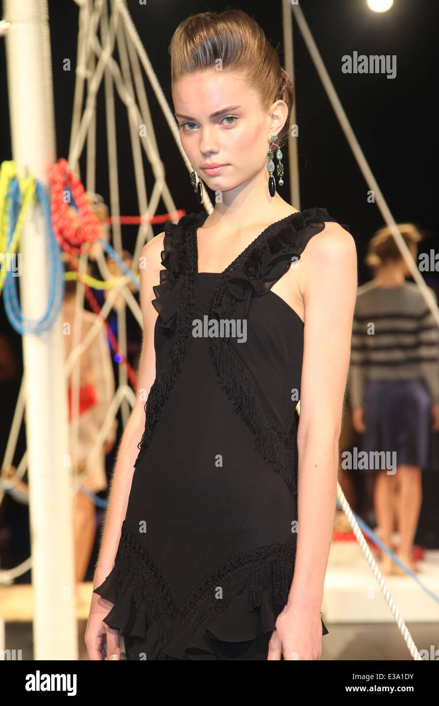 Models at the Condela Presentation at New York Fashion Week in New York ...