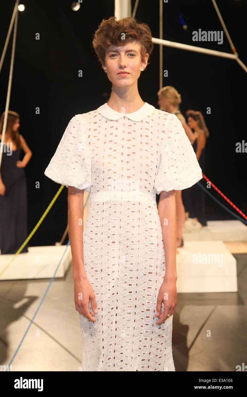 Models at the Condela Presentation at New York Fashion Week in New York ...