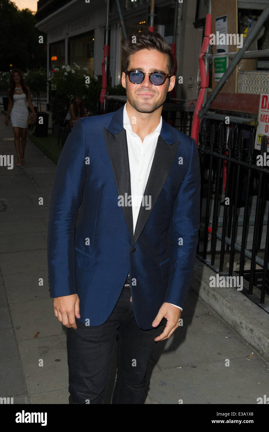 Taylor Morris Launch Party - Arrivals Featuring: Spencer Matthews Where ...