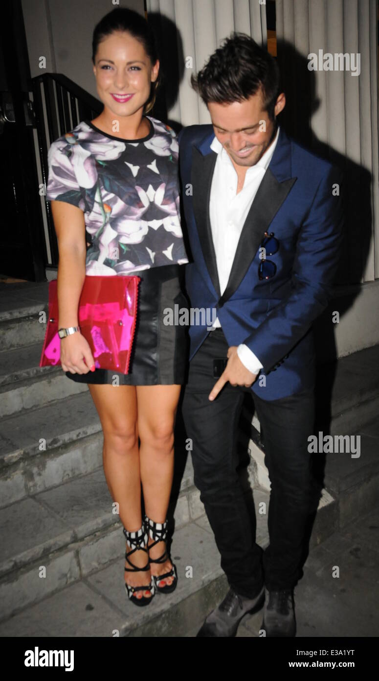 Taylor Morris Launch Party - Arrivals Featuring: Spencer Matthews ...