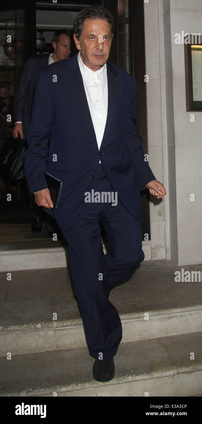 Charles saatchi suit hi-res stock photography and images - Alamy