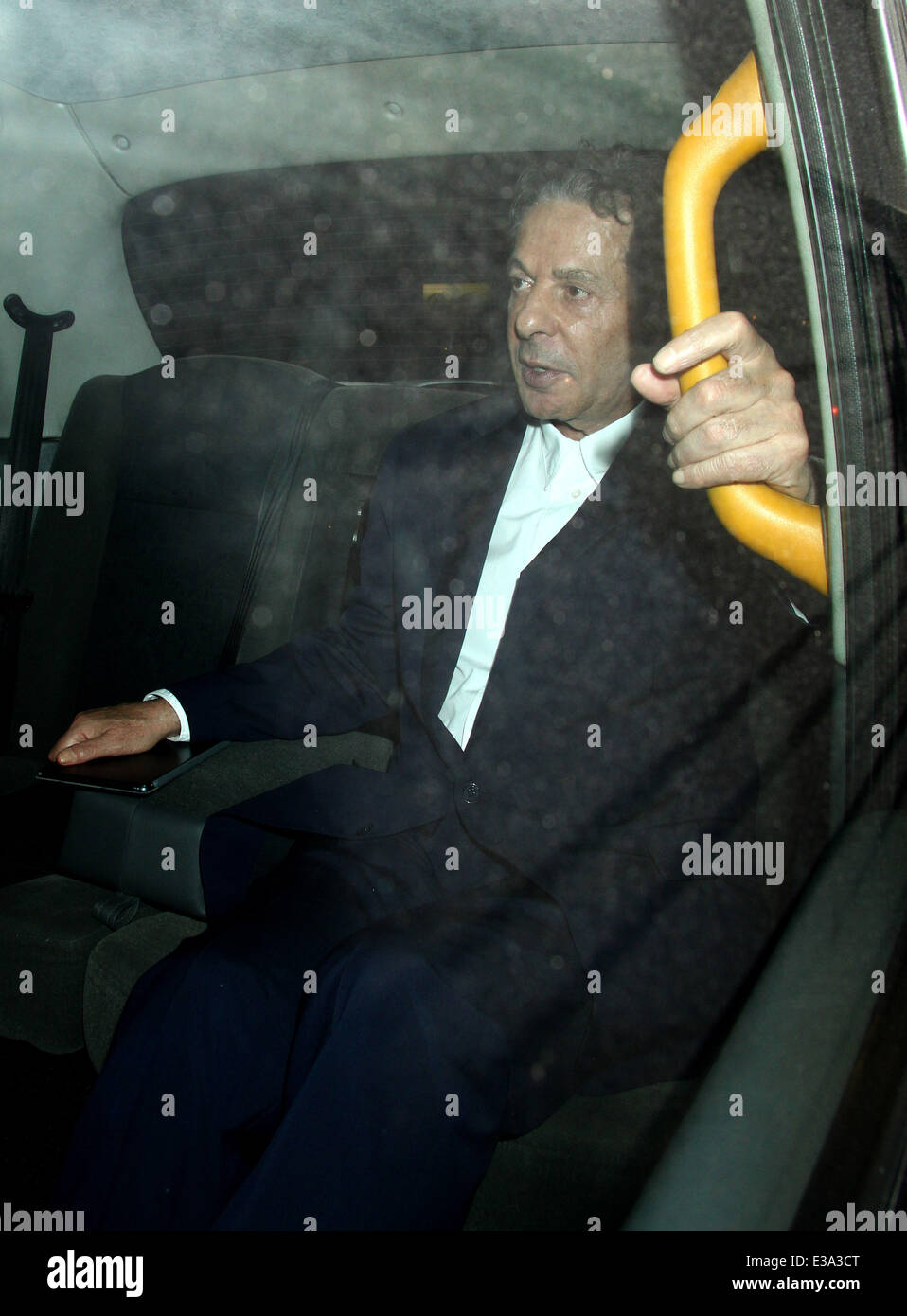 Charles Saatchi leaving 34 Restaurant Featuring: Charles Saatchi Where ...