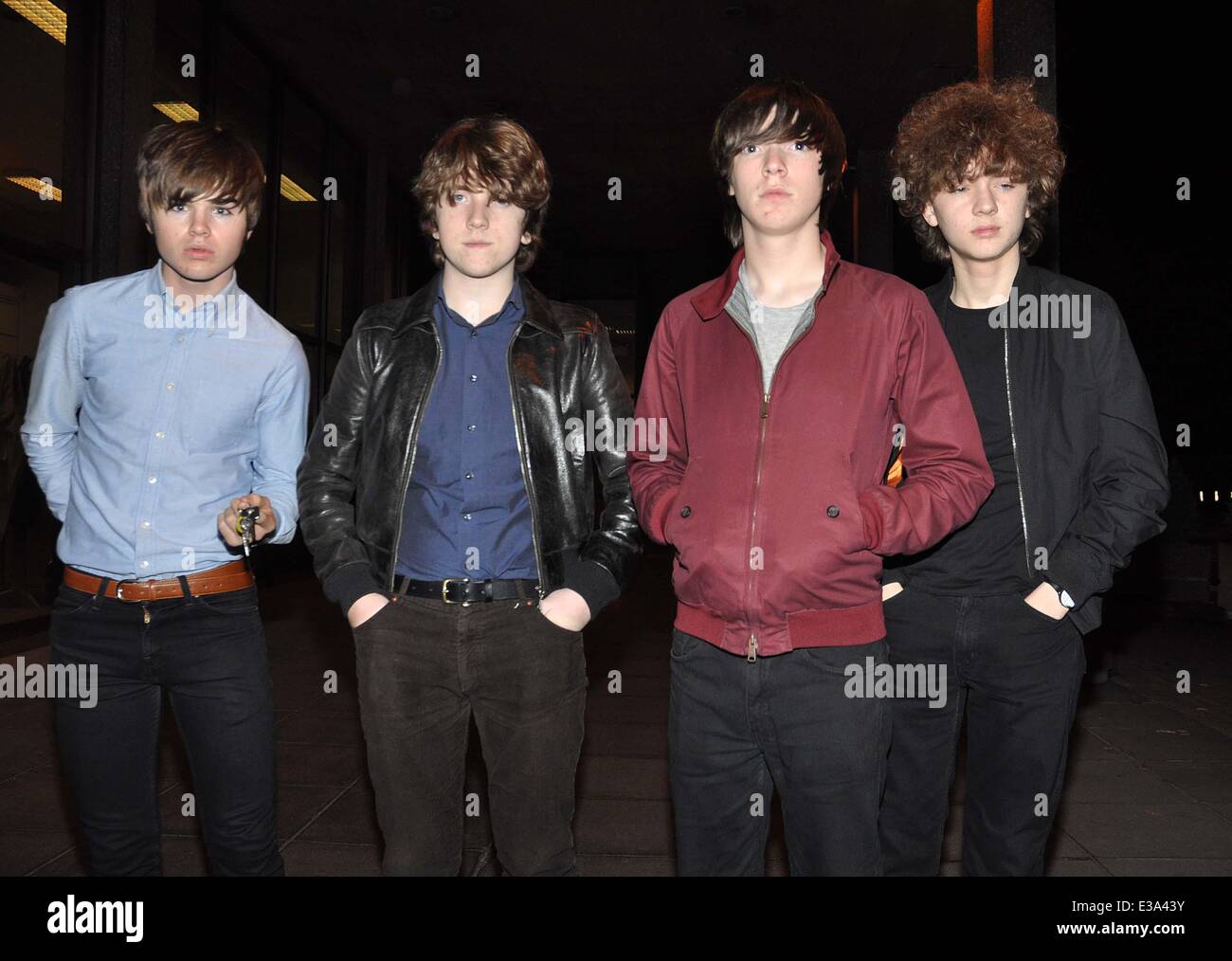 Guests arriving at RTE studios for The Late Late Show Featuring: The ...