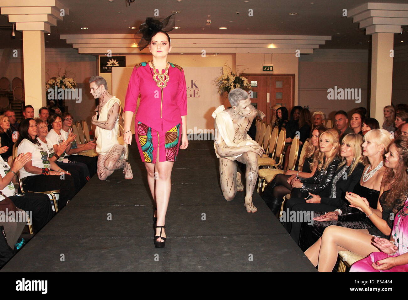 Olympic athletes and celebrities attend Catwalk 4 Change - Show ...