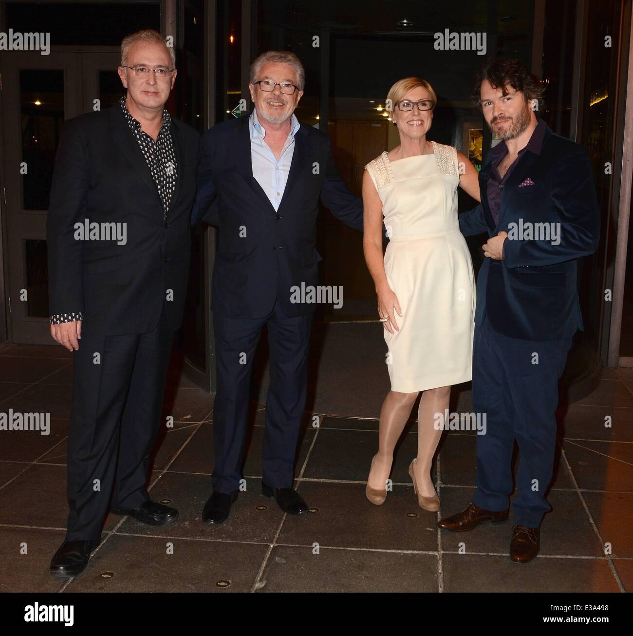 Guests at RTE studios for The Late Late Show Featuring: Joseph O'Connor ...
