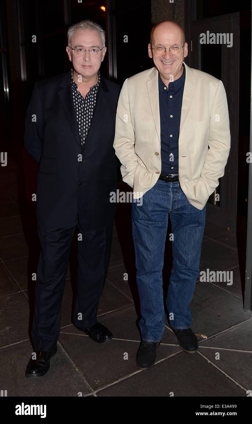 Guests at RTE studios for The Late Late Show Featuring: Joseph O'Connor ...