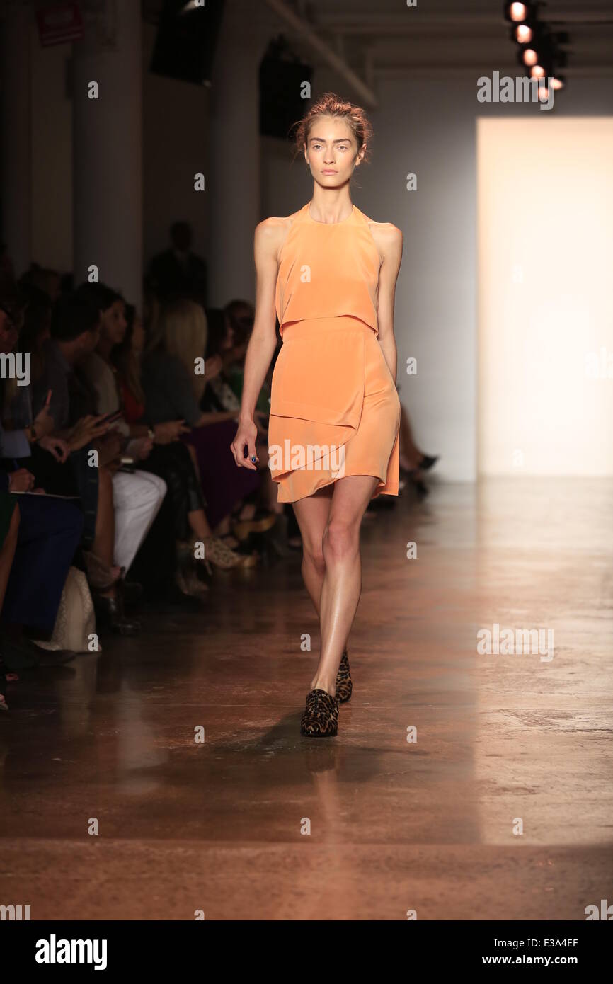 New York Fashion Week - Kate Sade - Runway Featuring: Model Where: New ...