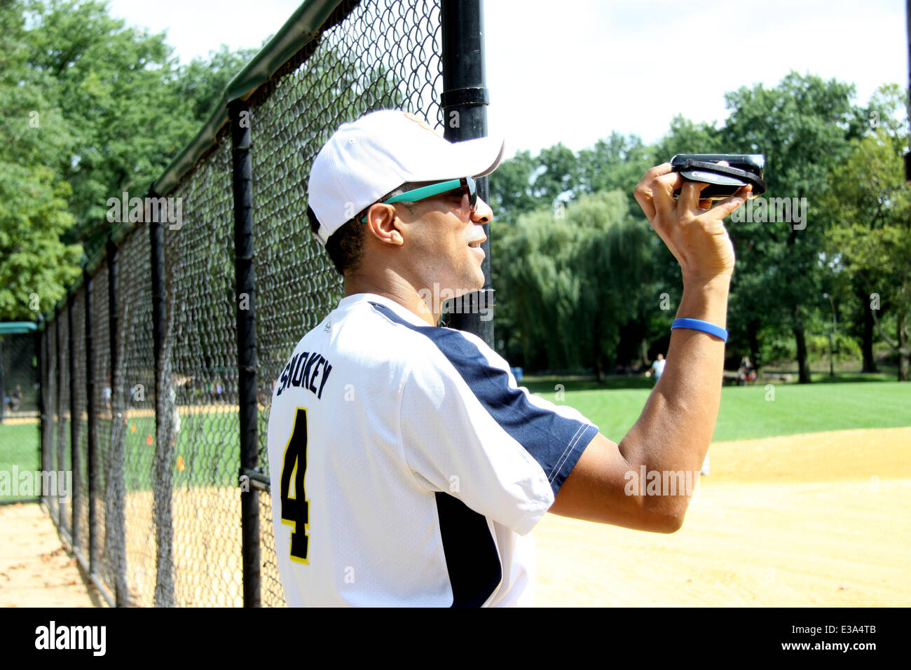 Central park softball hi-res stock photography and images - Alamy