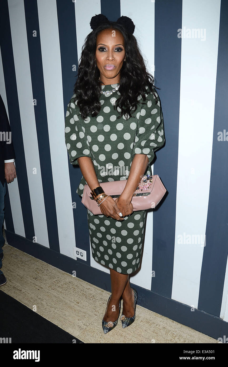 The 2013 Fashion Media Awards Featuring: June Amrbose Where: New York ...