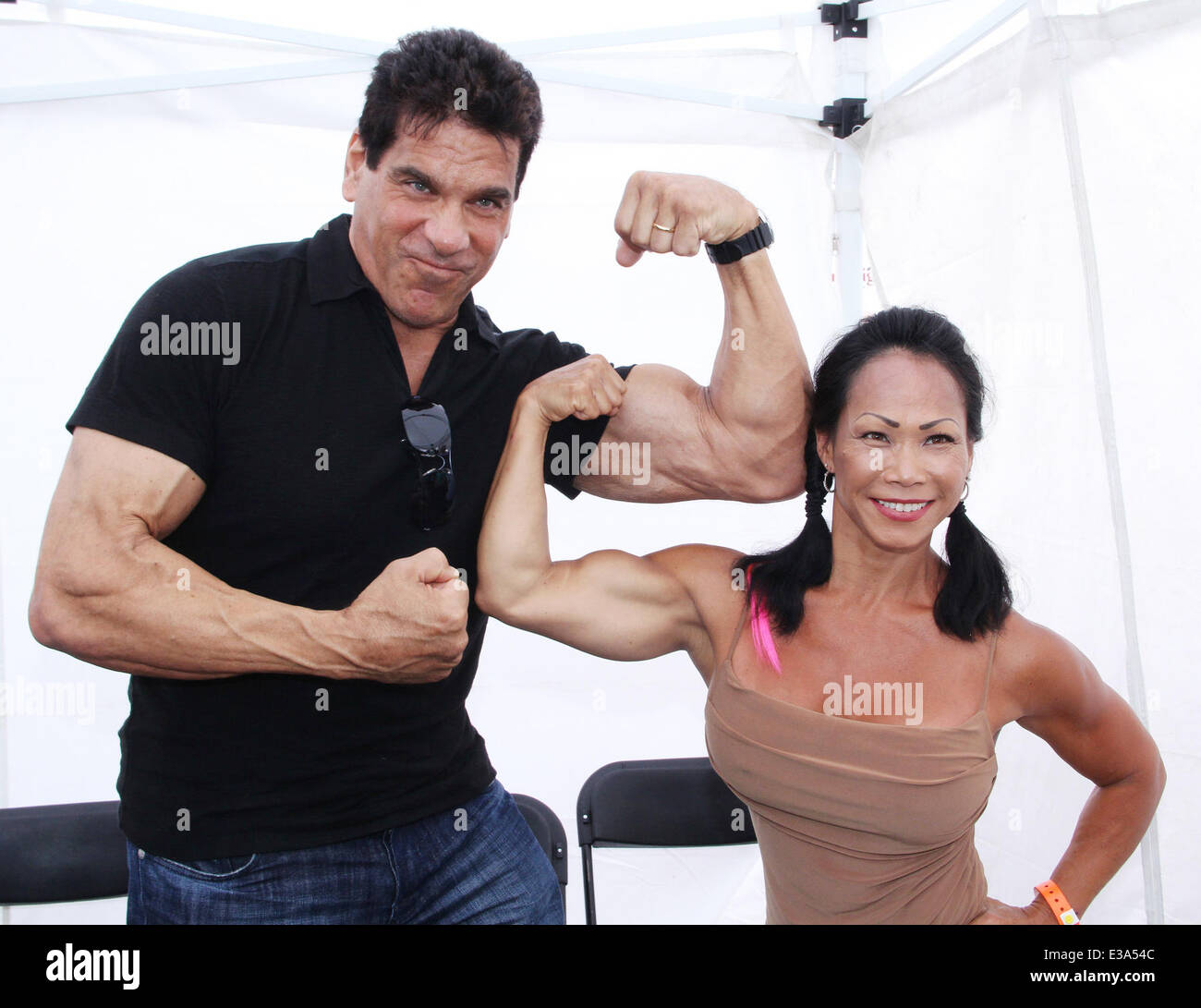 2013 Muscle Beach Labor Day Championships Featuring: Lou Ferrigno Where ...