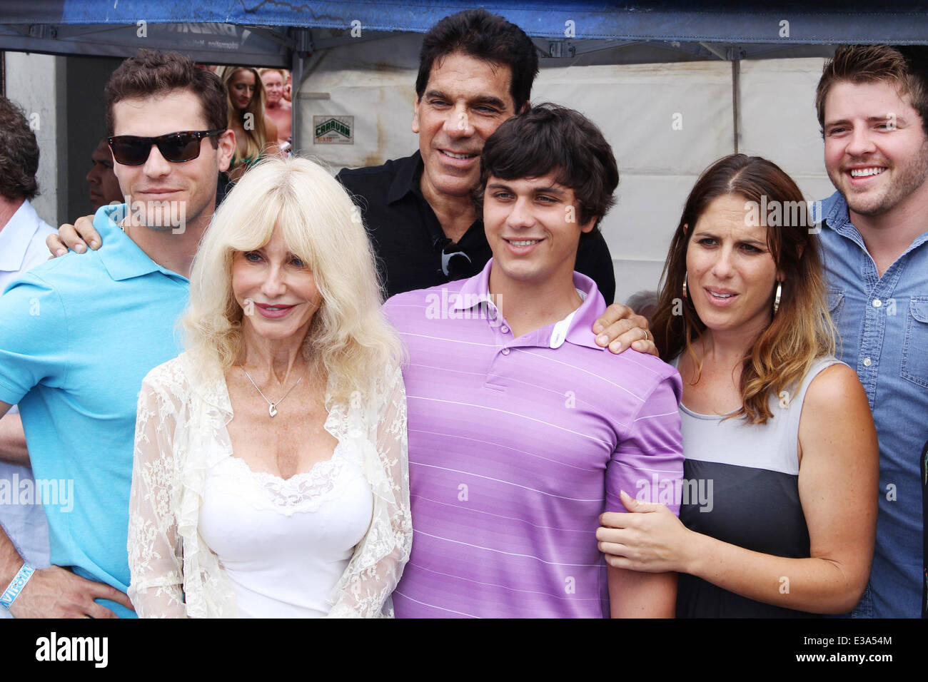 2013 Muscle Beach Labor Day Championships Featuring: Carla Ferrigno,Lou ...