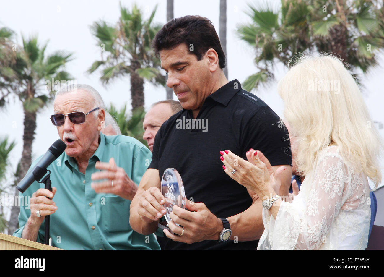 2013 Muscle Beach Labor Day Championships Featuring: Stan Lee,Lou ...