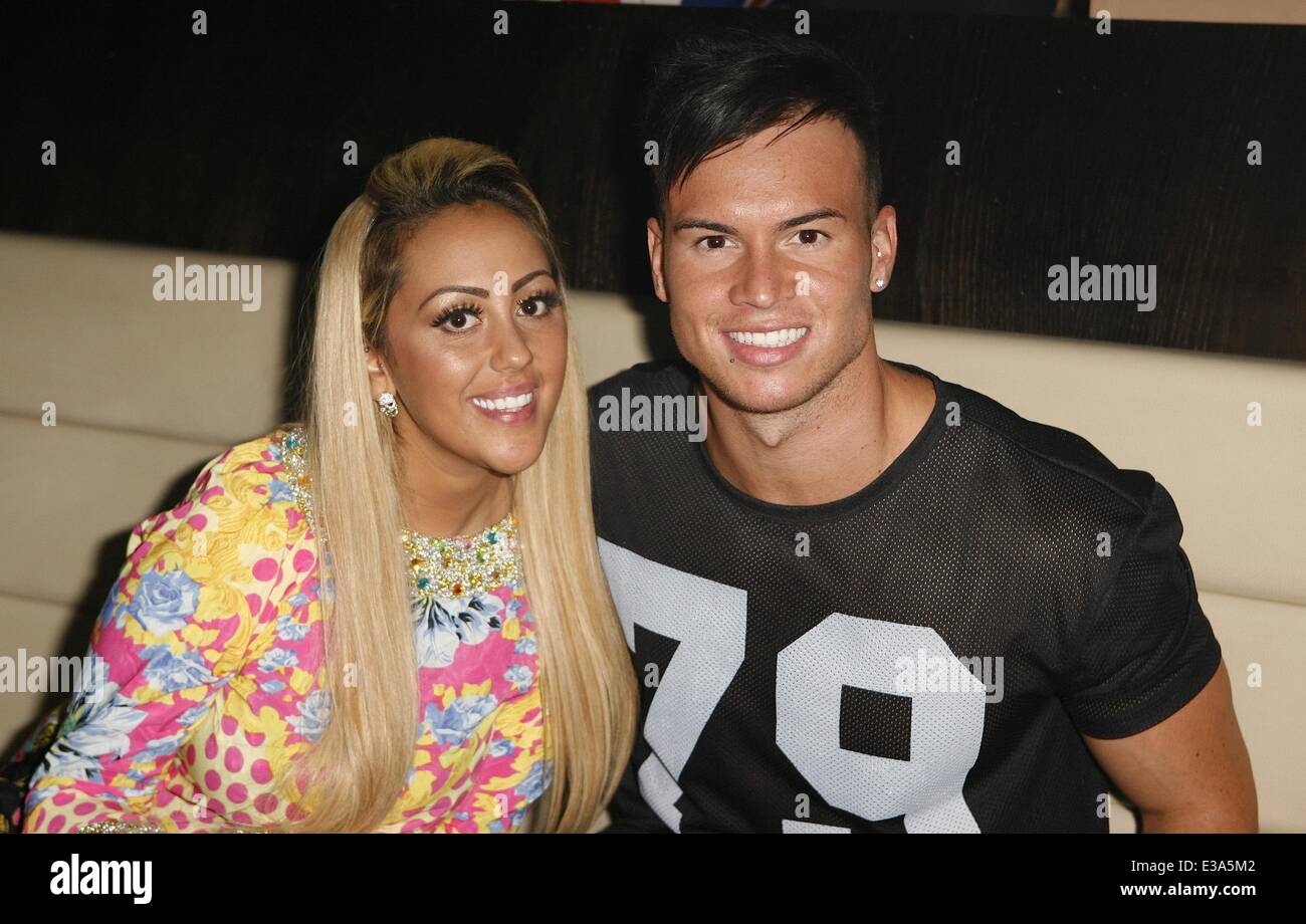 Geordie Shore's Sophie Kasaei and Joel Corry enjoy a night out with ...