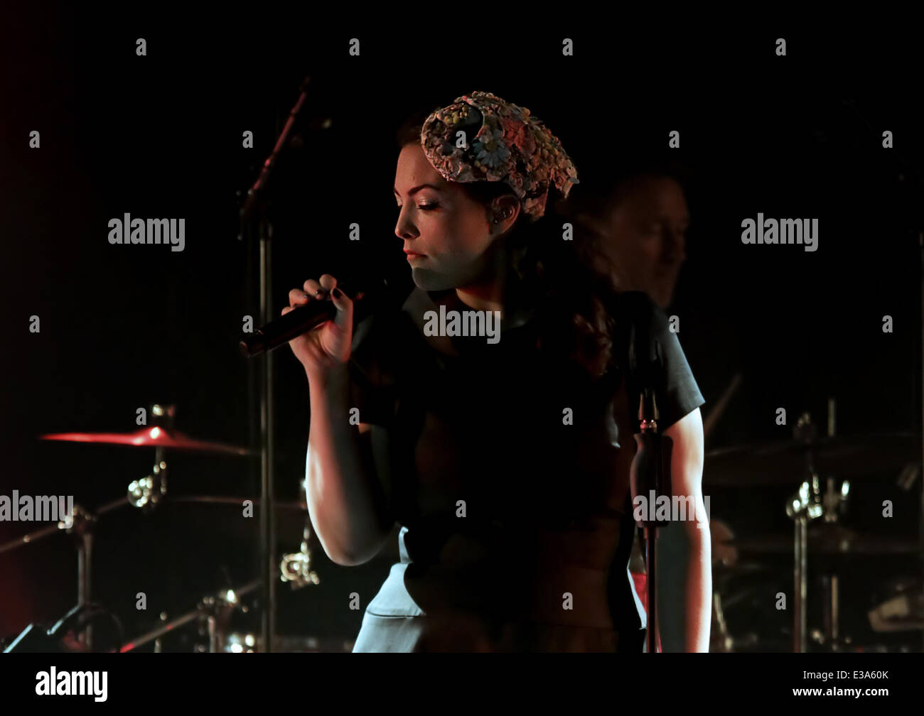 Dutch jazz singer Caro Emerald performs to a sold-out crowd at ...