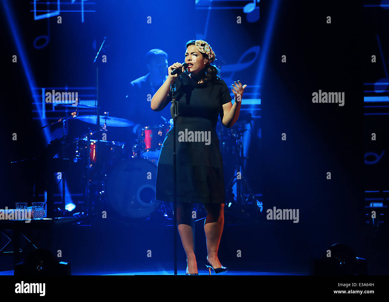 Dutch jazz singer Caro Emerald performs to a sold-out crowd at ...