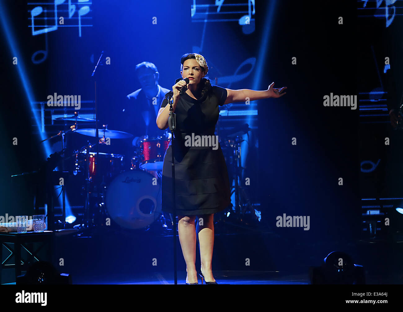 Dutch jazz singer Caro Emerald performs to a sold-out crowd at ...