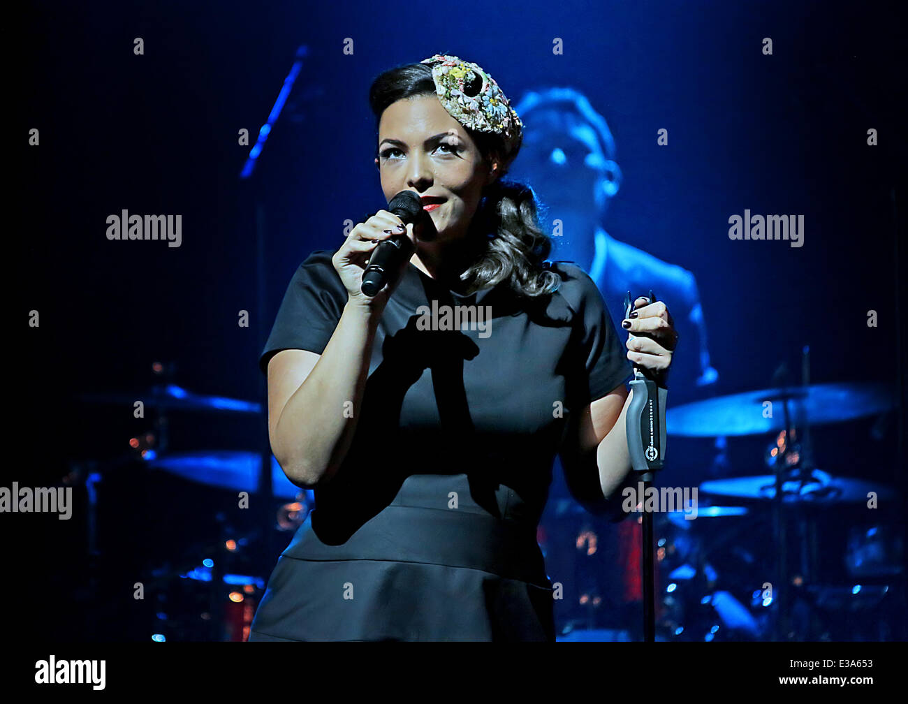 Dutch jazz singer Caro Emerald performs to a sold-out crowd at ...