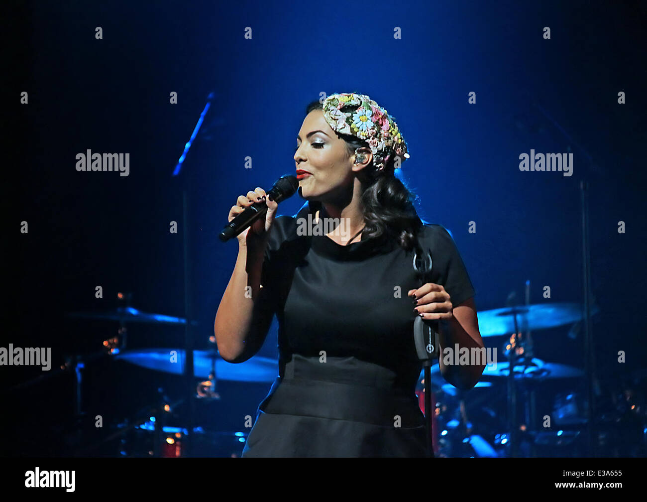 Dutch jazz singer Caro Emerald performs to a sold-out crowd at ...