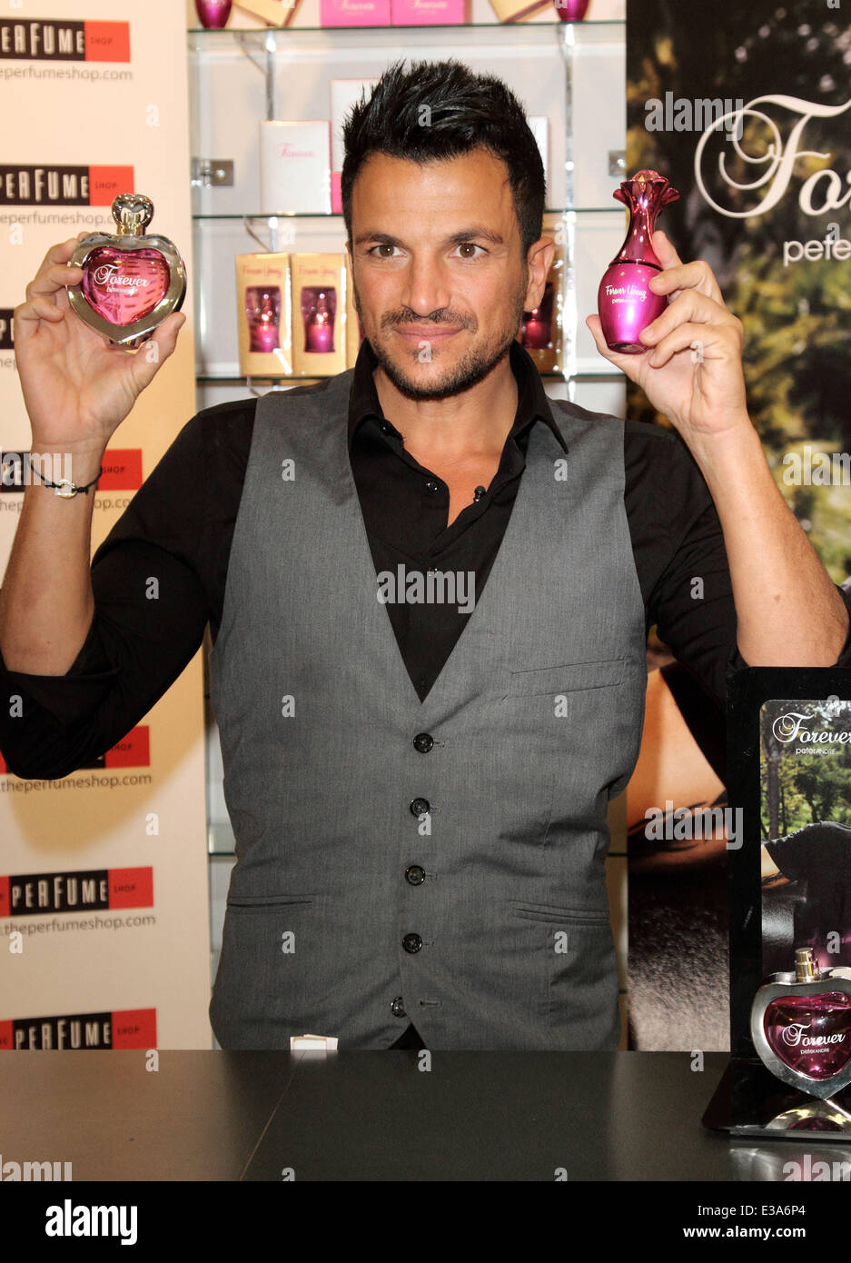 Singer, Peter Andre's Fragrance Launch Signing at Northampton Featuring ...