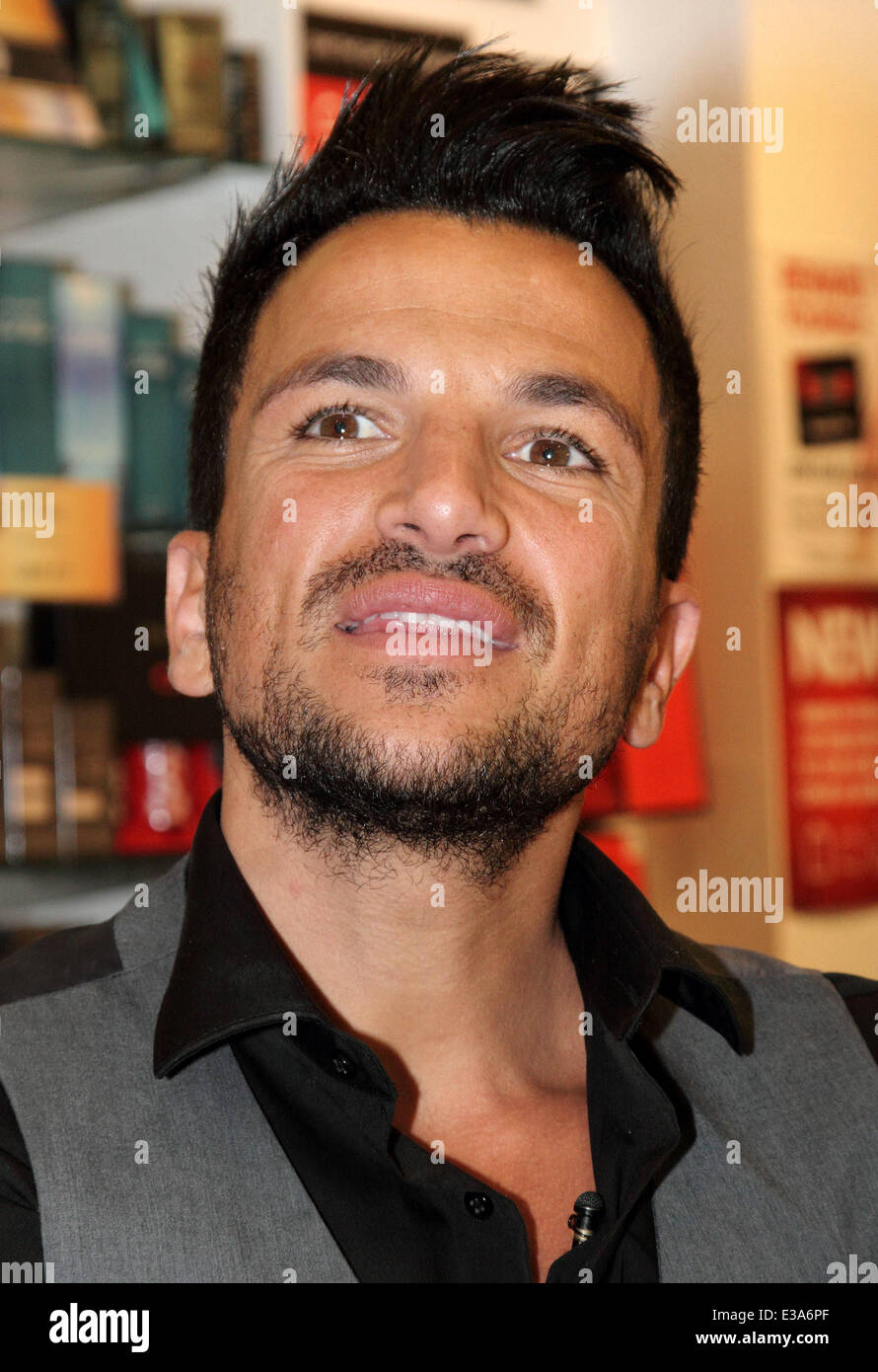 Singer, Peter Andre's Fragrance Launch Signing at Northampton Featuring ...