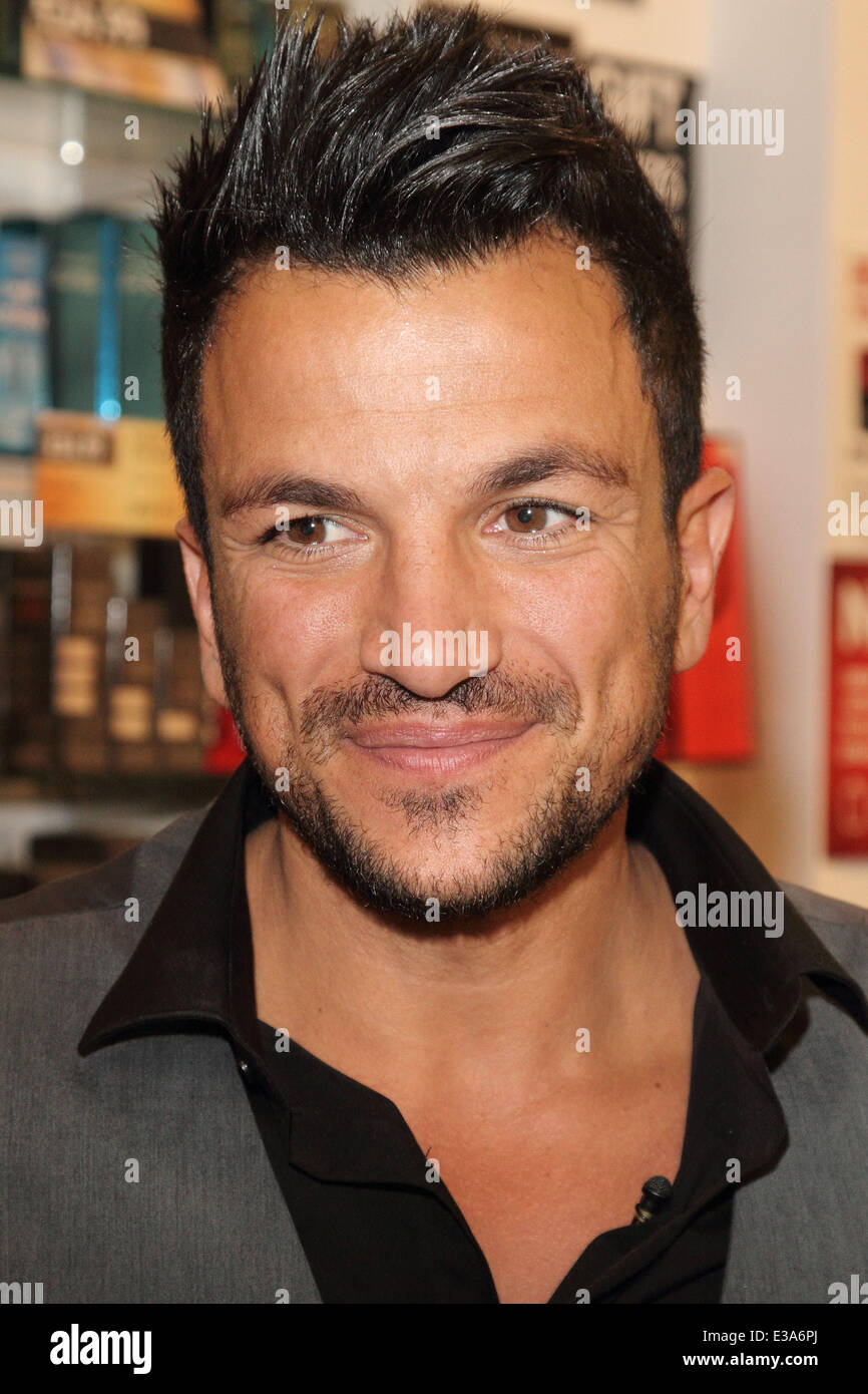 Singer, Peter Andre's Fragrance Launch Signing at Northampton Featuring ...