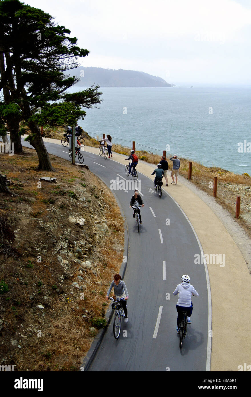 Presidio san francisco trail hi-res stock photography and images - Alamy