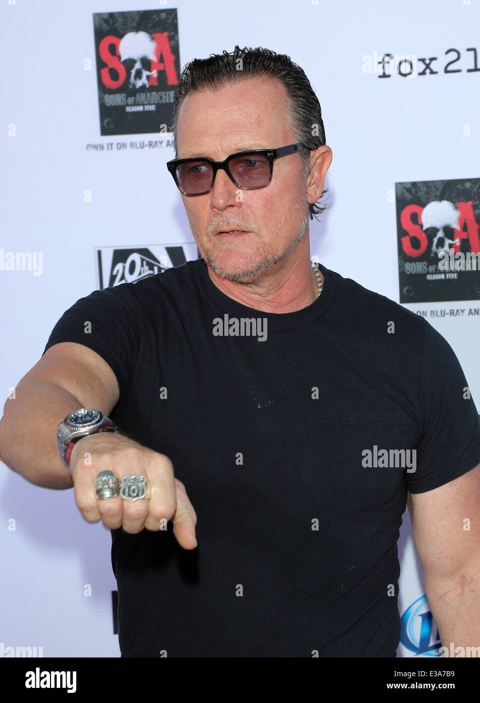 FX's "Sons Of Anarchy" Season 6 Premiere Screening Held at Dolby Theatre Featuring: Robert ...
