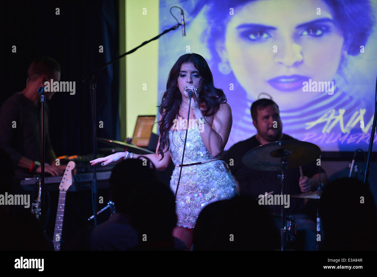 Anna Palmerola performs songs from her debut EP 'Chapter One' and poses ...