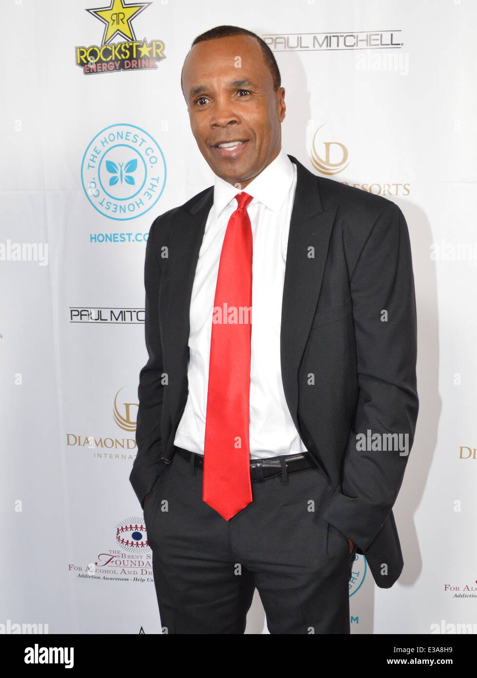 Sugar Ray Leonard attends The Annual Brent Shapiro Foundation Summer ...