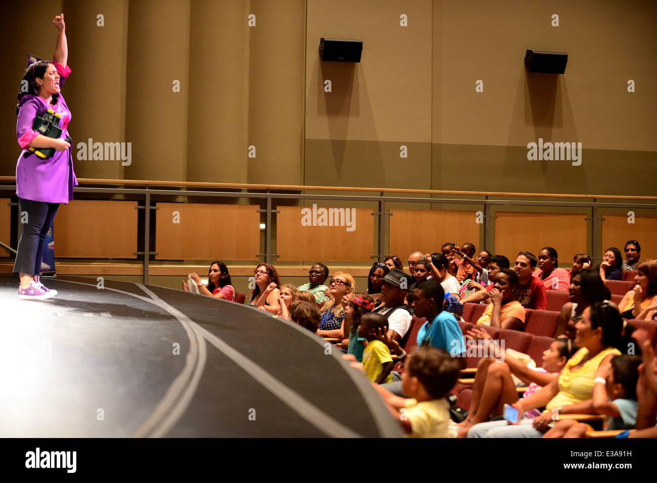 Jennifer 'Miss Rosa' Pena performs Live at A Day for Children Featuring ...