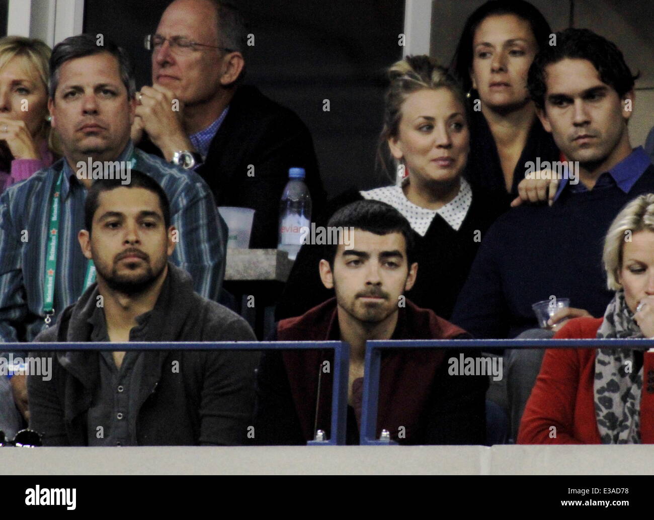 Celeberties came out in style to watch the Mens Final at the 2013 US ...