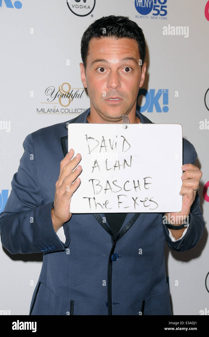 OK! TV Launch Party - Red Carpet Arrivals Featuring: David Alan Basche ...