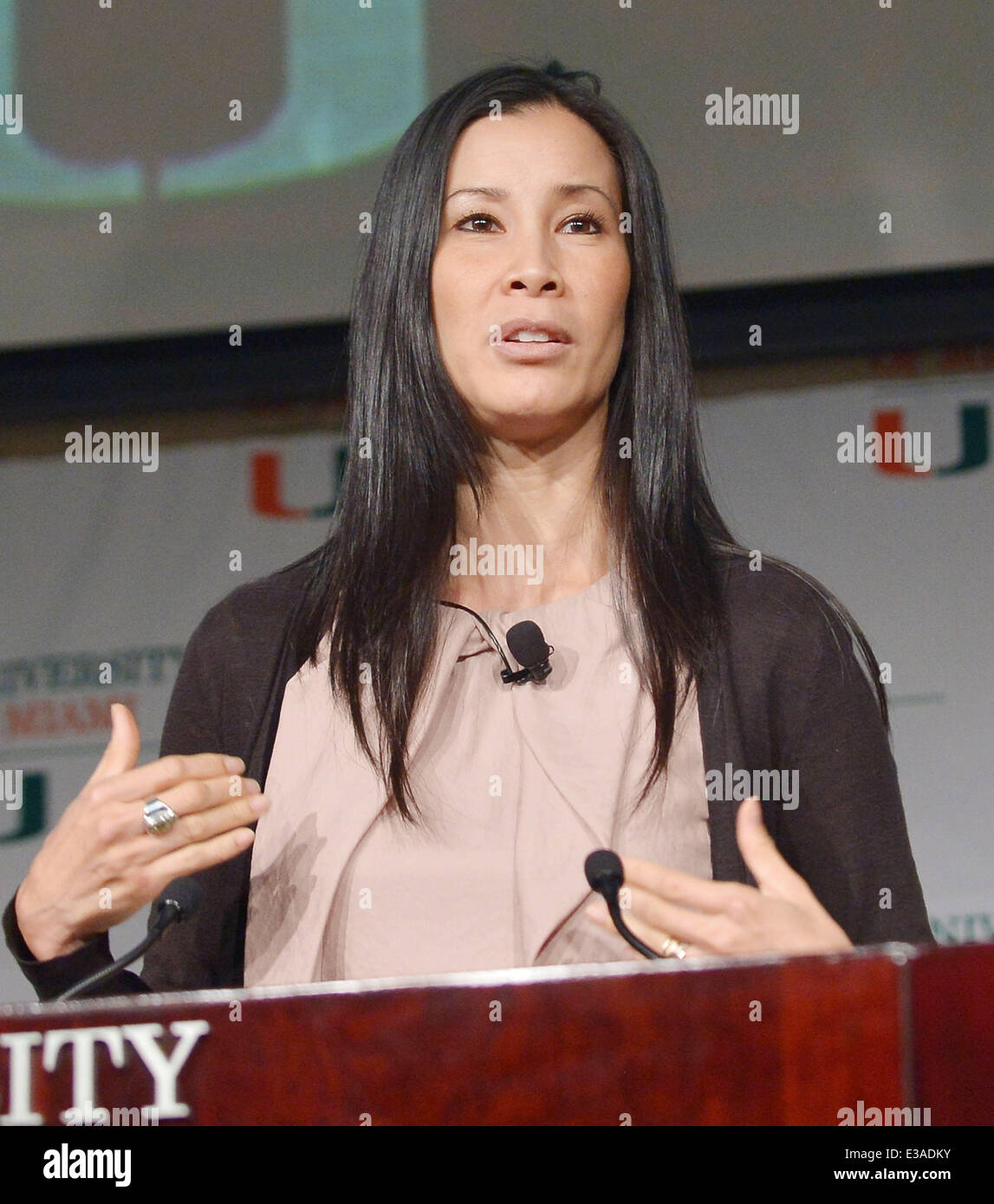 Lisa Ling gives the University of Miami Fall convocation speech 'Open ...
