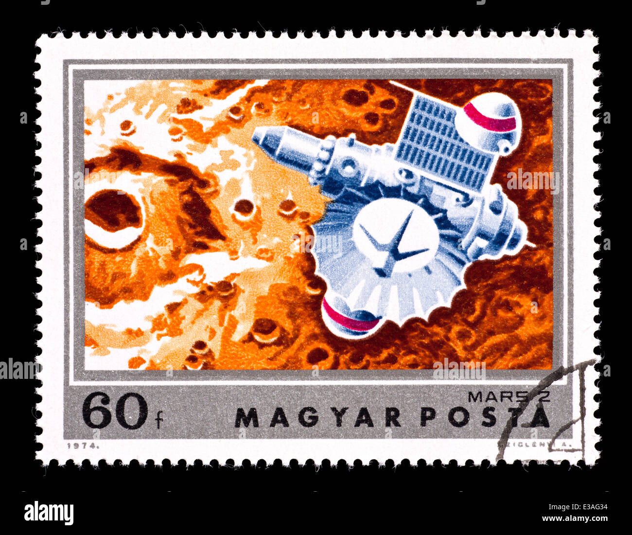 Postage Stamp From Hungary Issued Stock Photos & Postage Stamp From ...